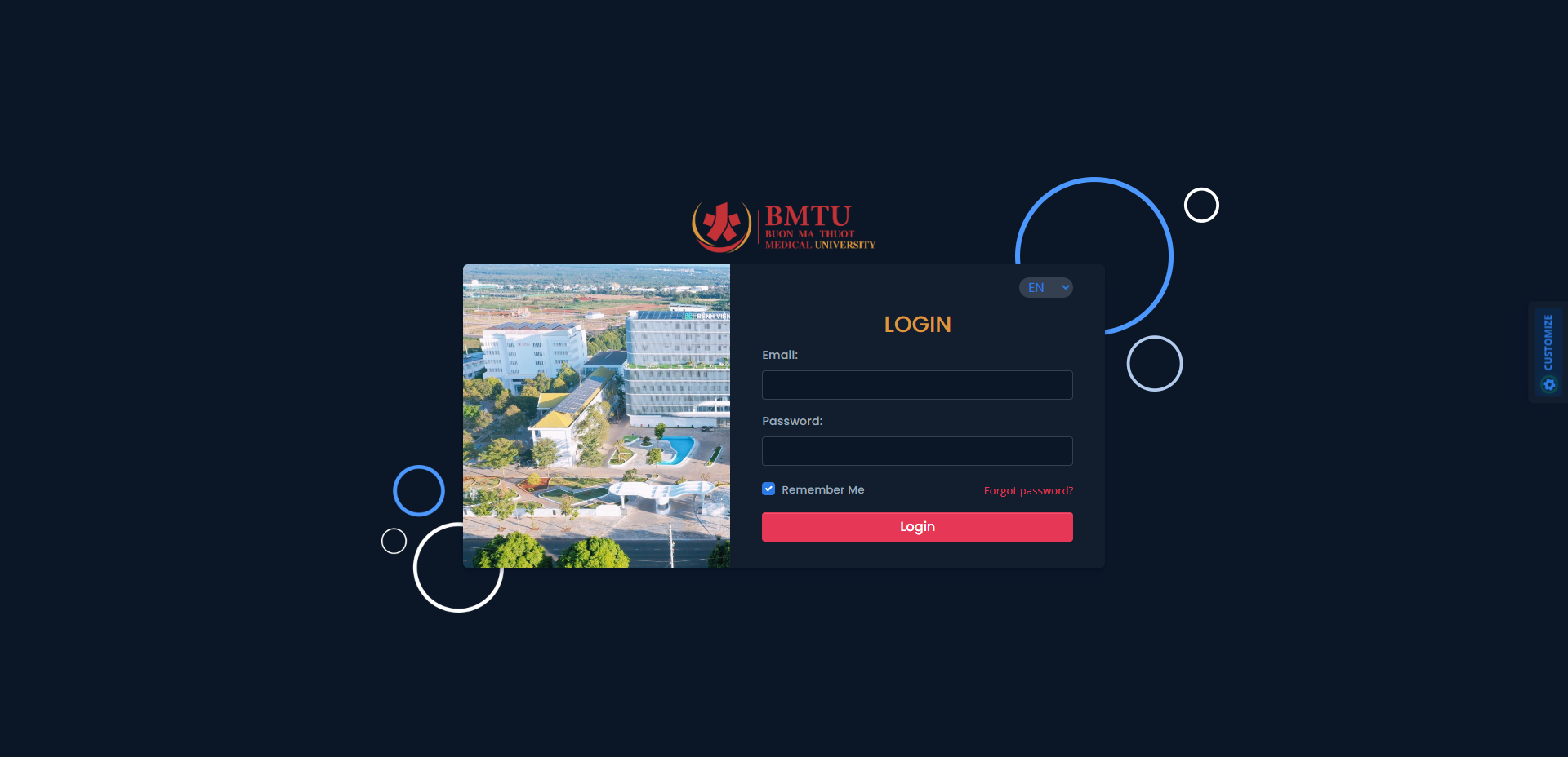 Login - Quản lý nhân sự BMU